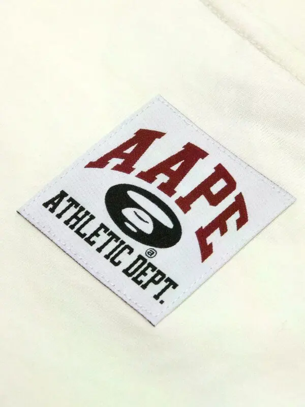 AAPE BY *A BATHING APE Aapenow Moonface-logo Short-sleeved T-shirt