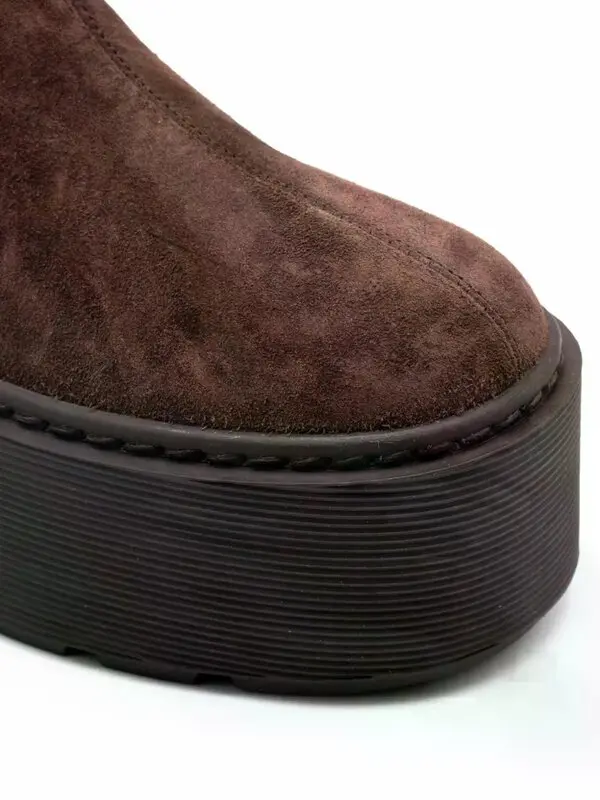VIC MATIE F20 Zeppa Suede Ankle Boots