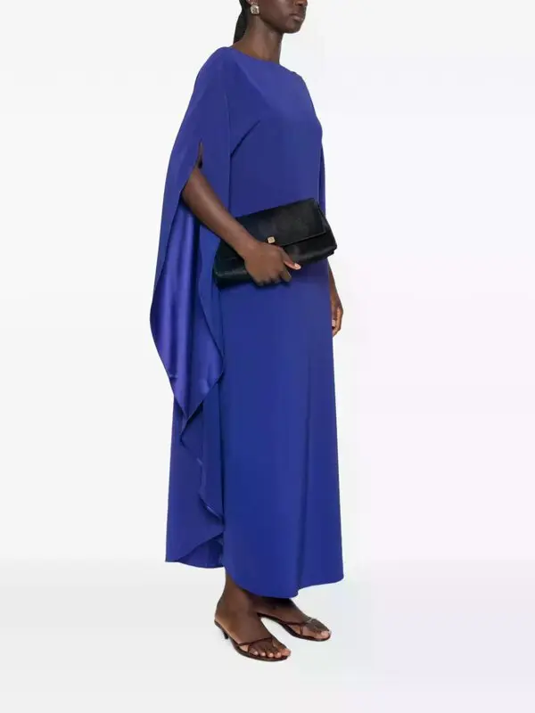 GIANLUCA CAPANNOLO Iris Cape-style Maxi Dress