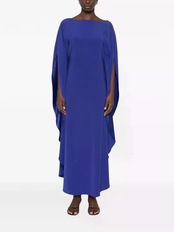 GIANLUCA CAPANNOLO Iris Cape-style Maxi Dress
