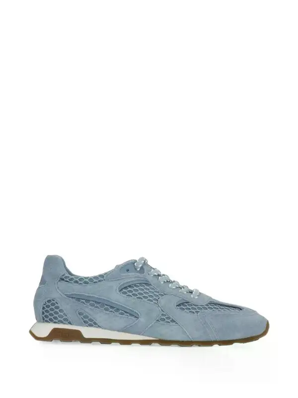 Ash Kasar Net Mesh-panelled Suede Sneakers