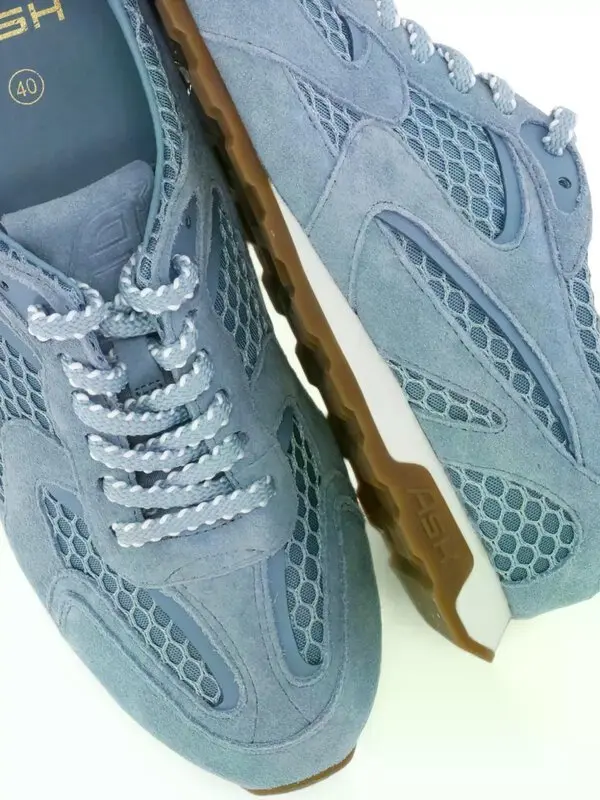 Ash Kasar Net Mesh-panelled Suede Sneakers