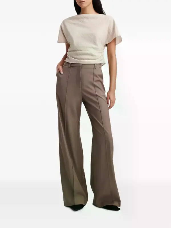 Anna Quan Vinnie Gathered-side Blouse