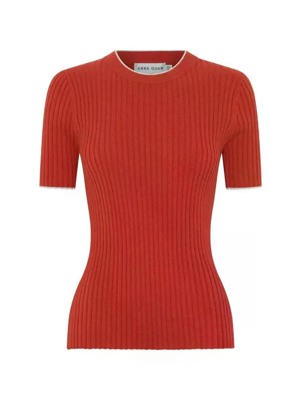 Anna Quan Bebe Ribbed-knit Top