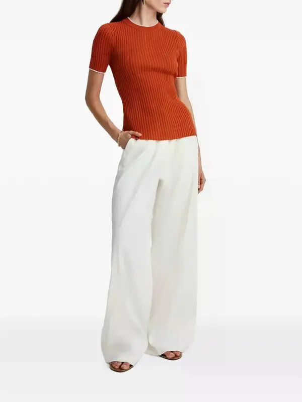 Anna Quan Bebe Ribbed-knit Top