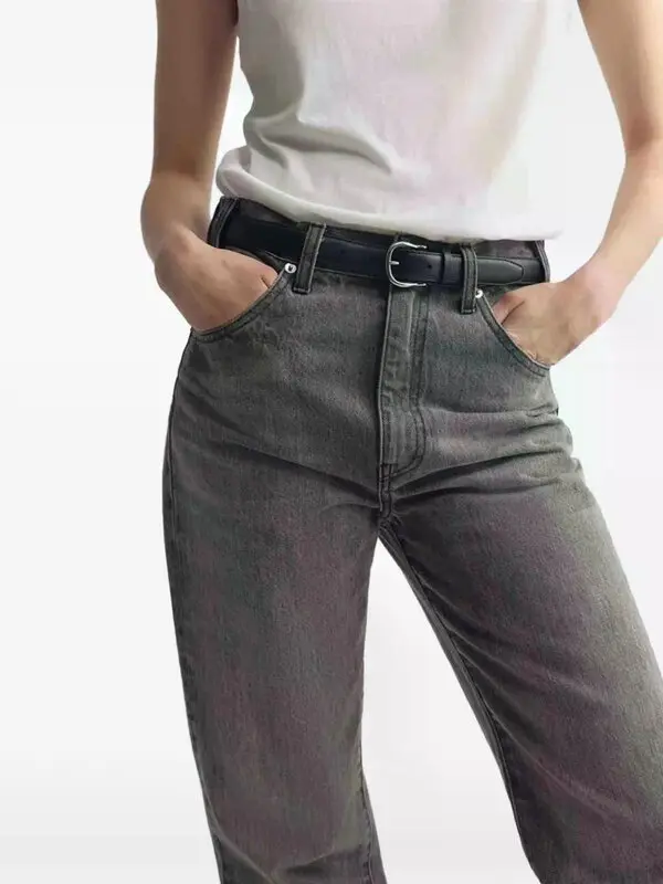 NILI LOTAN Amelia Buckle-fastening Leather Belt