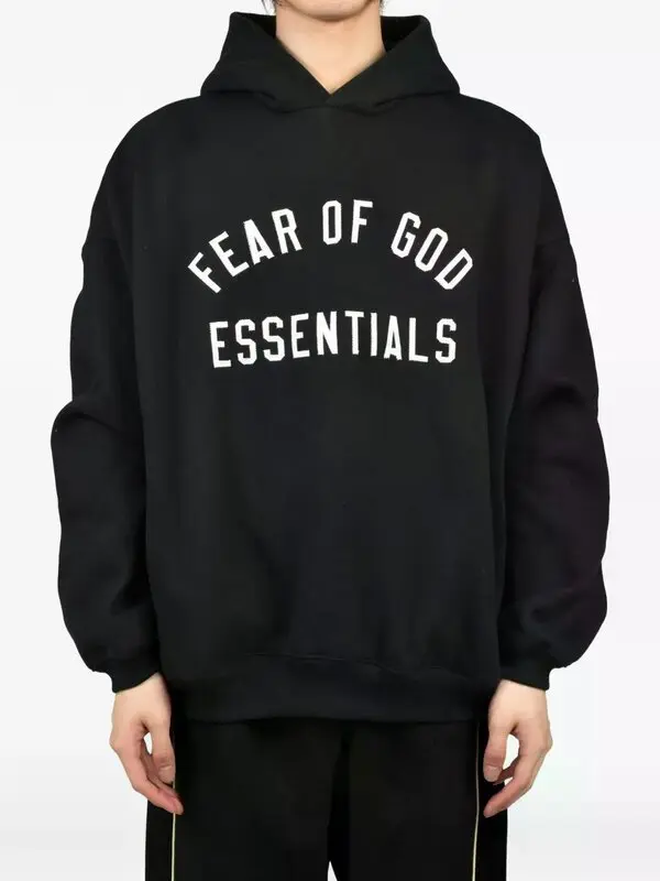 ESSENTIALS Logo-print Hoodie
