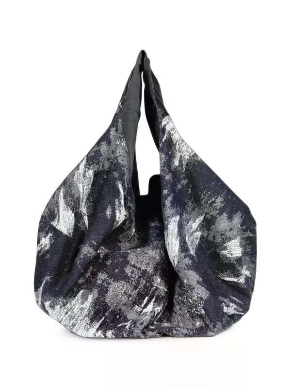 TAAKK Abstract-print Shoulder Bag - Blue