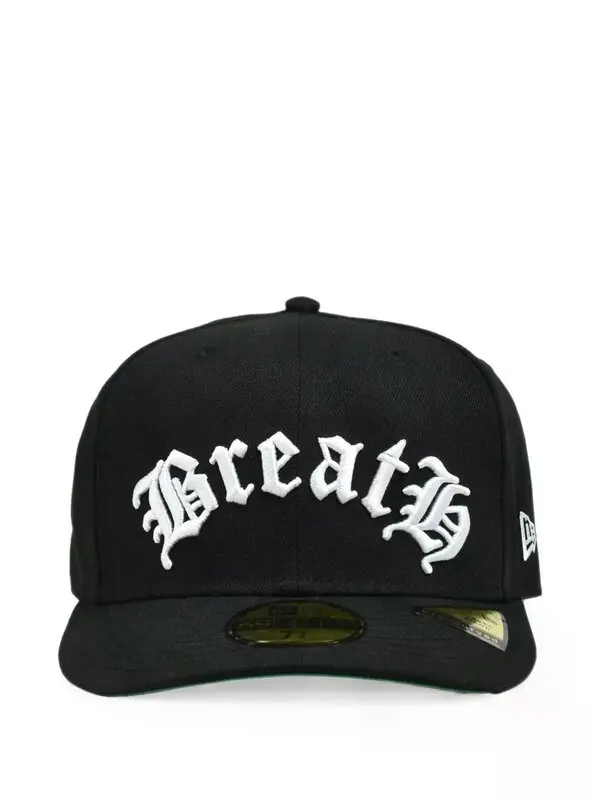 BREATH X New Era Old English 59fifty Embroidered-logo Cap - Black