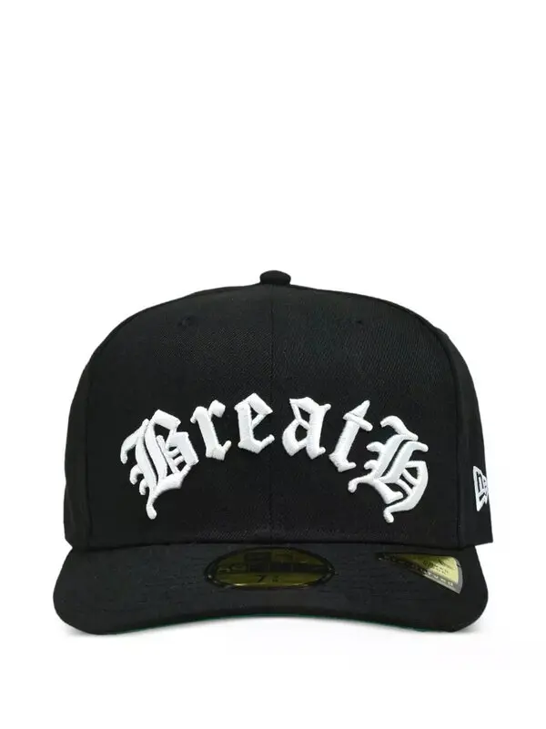 BREATH X New Era Old English 59fifty Embroidered-logo Cap - Black