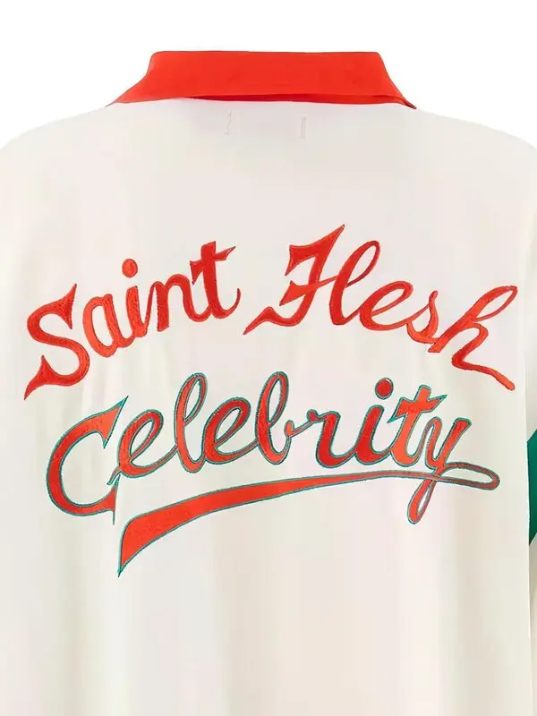 SAINT MXXXXXX Embroidered Wide-fit Shirt