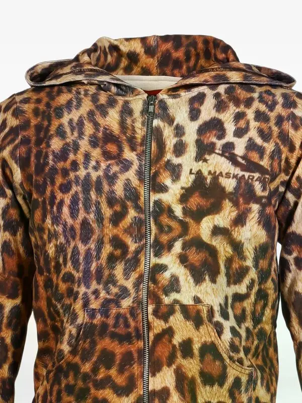 LA MASKARADE Leopard-print Hoodie