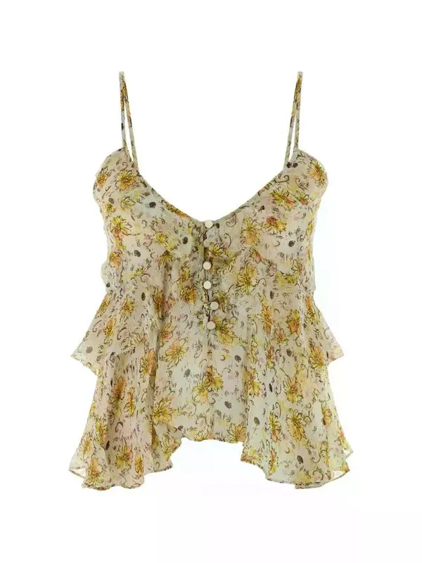 Isabel Marant Étoile Briara Top - Neutrals