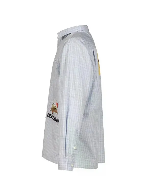 AMBUSH Patch-detail Checked Long-sleeved Shirt