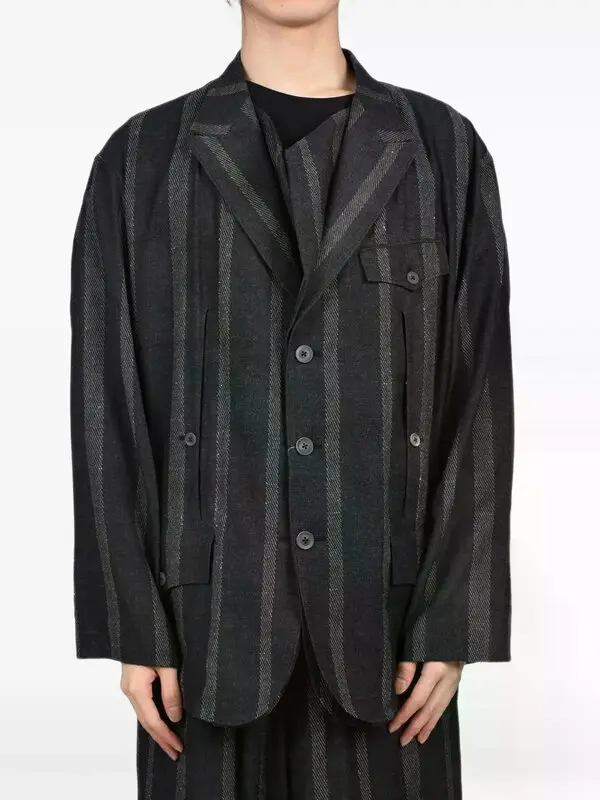 Yohji Yamamoto Striped Blazer
