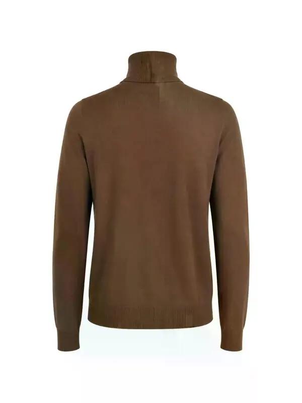 FRANZESE COLLECTION David Beckham French Napoli Roll-neck Sweater - Brown