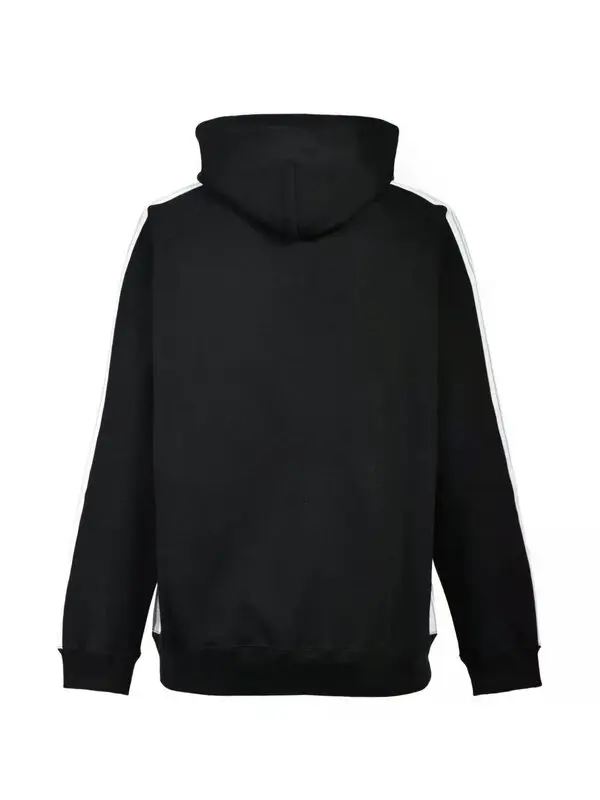 BREATH Logo-embroidered Side-stripe Hoodie