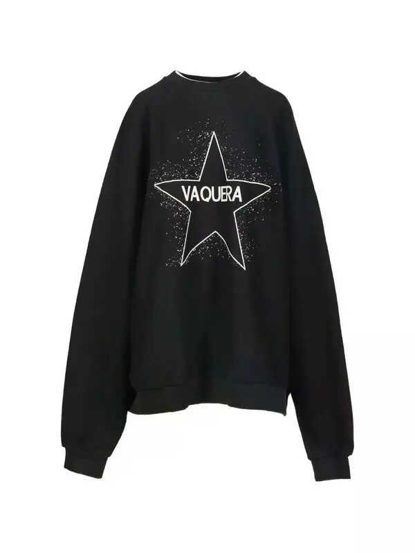 Vaquera Star-print Oversized Sweatshirt
