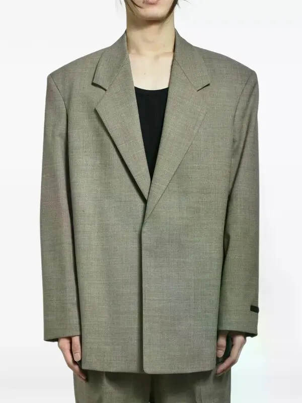Fear Of God Chevron Virgin Wool Blazer