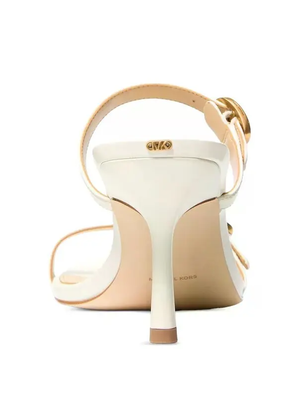 Michael Kors Kya Buckle-detail Sandals - White