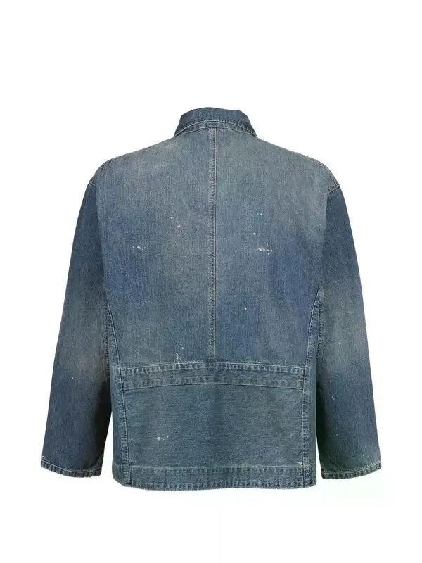 PORTER CLASSIC Breakfast Zip-up Denim Jacket