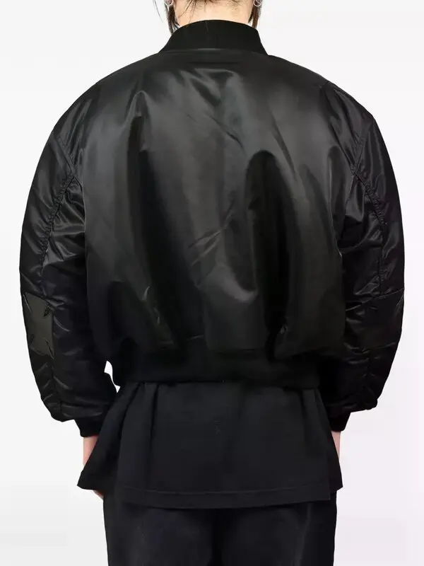 Vetements Leather-patch Crosses Bomber Jacket