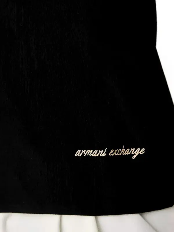 Armani Exchange Ribbed-knit V-neck Cardigan