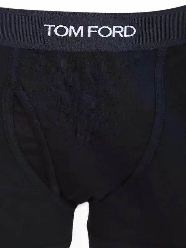 TOM FORD Logo-waistband Cotton Boxers