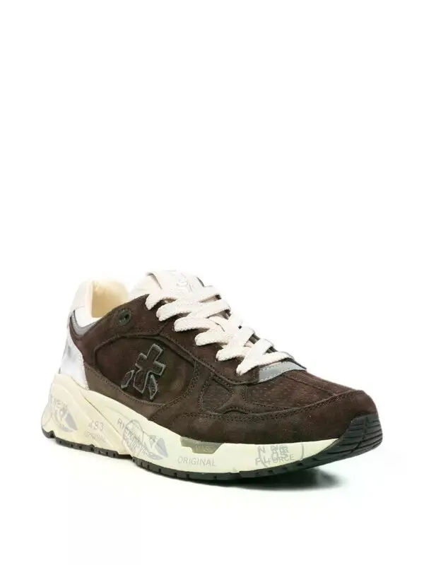 Premiata Suede-panelled Sneakers
