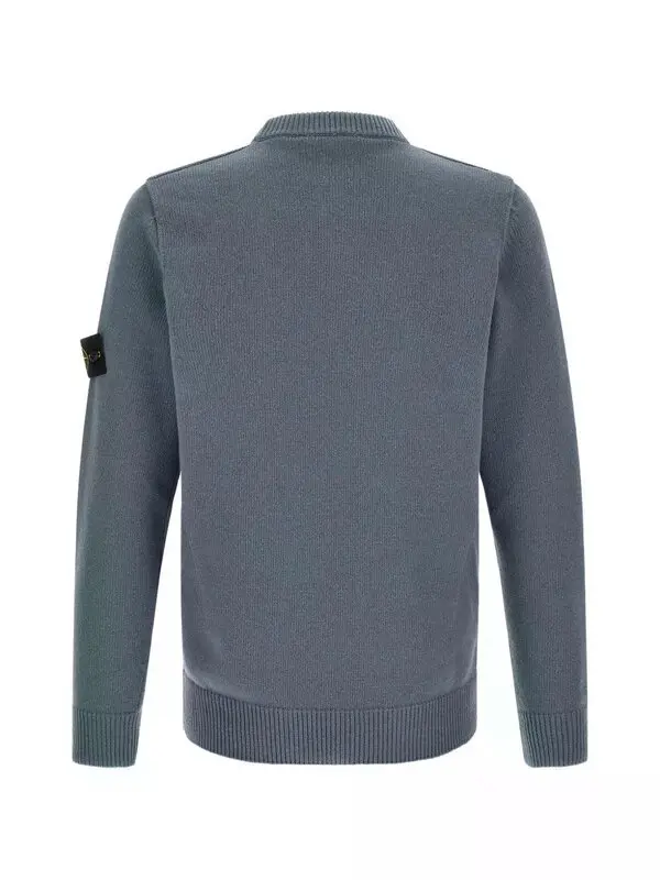 Stone Island Compass-badge Crew-neck Sweater