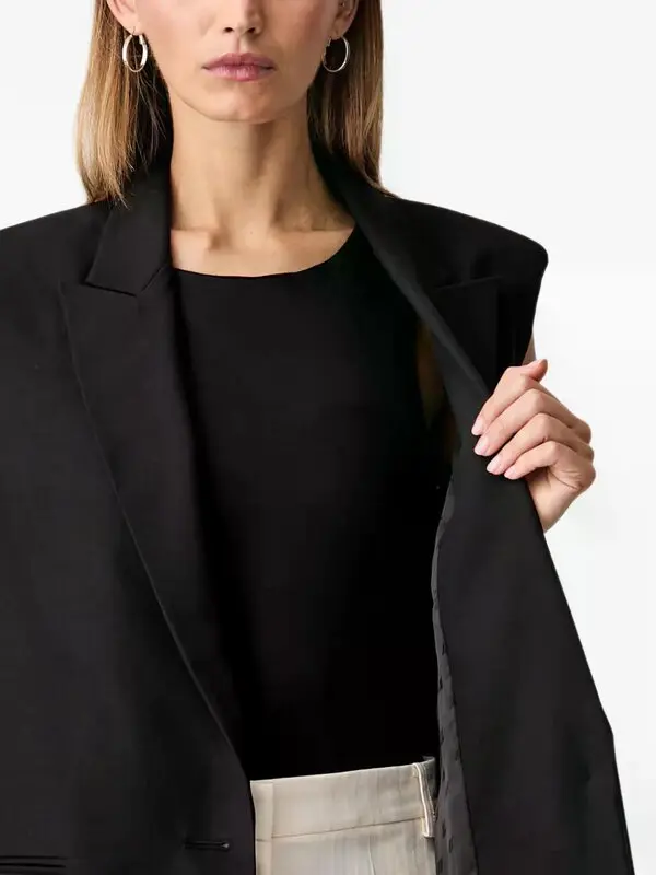 Armani Exchange Logo-print Sleeveless Blazer