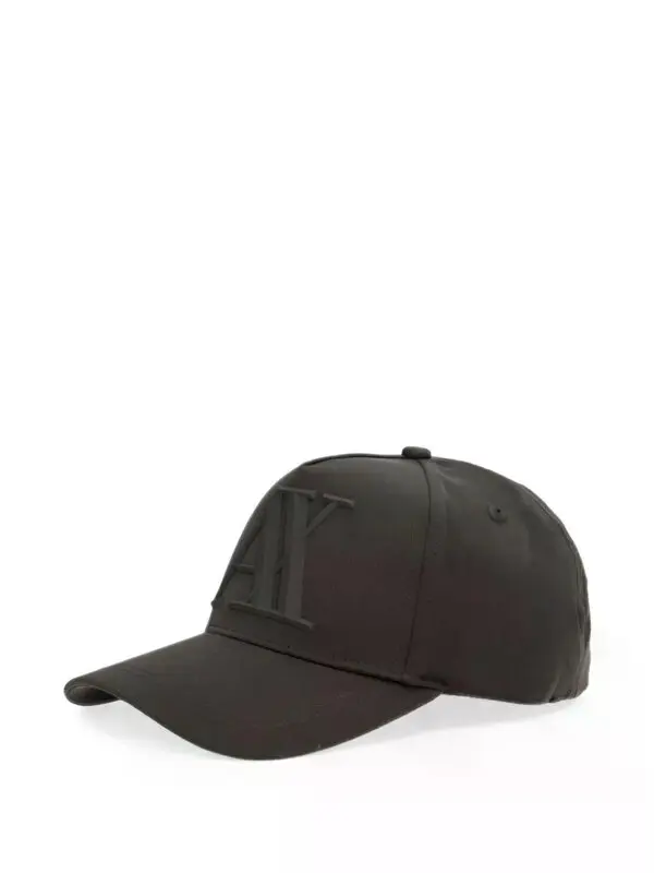 Armani Exchange Embossed Logo Baseball Cap - Brown