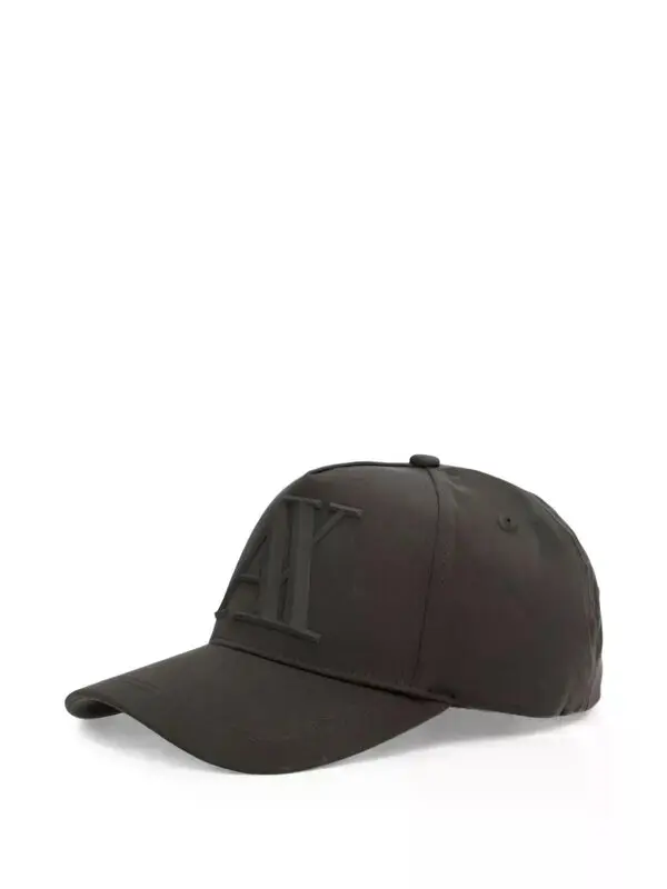 Armani Exchange Embossed Logo Baseball Cap - Brown