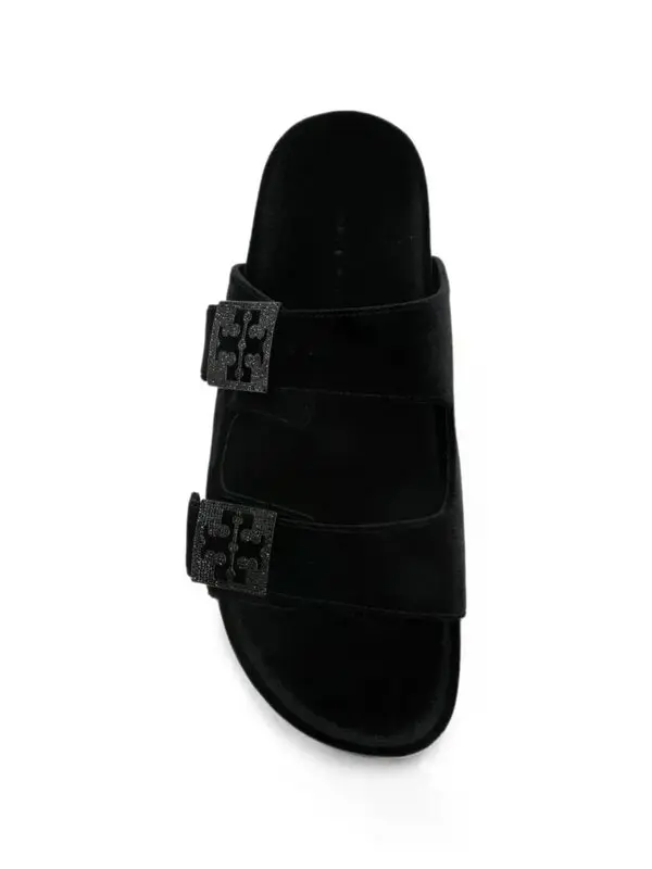 Tory Burch Velvet Buckle-fastening Sandals