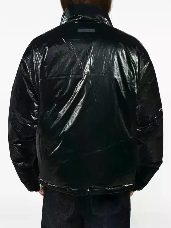 ESSENTIALS Logo-print Puffer Jacket