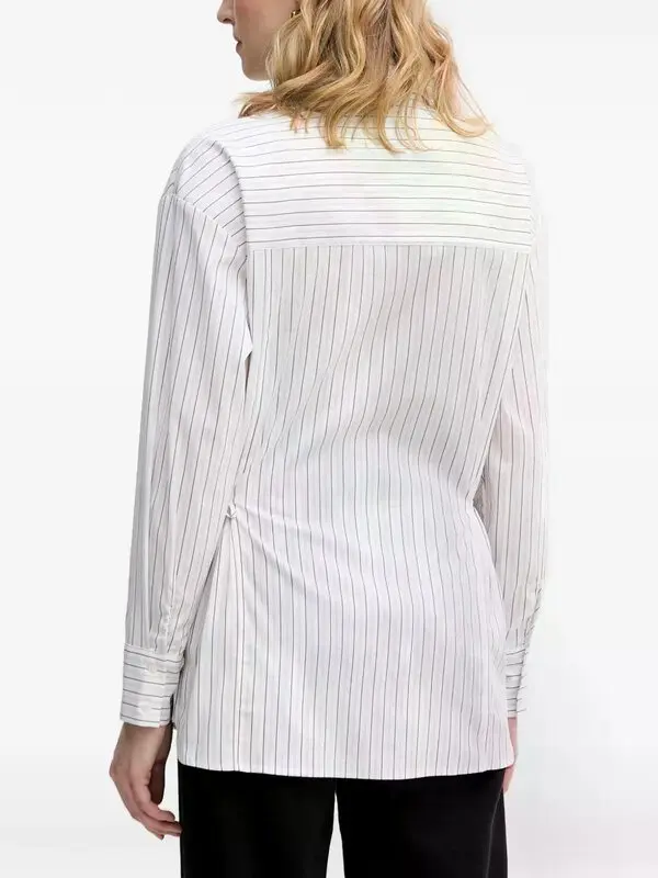 Sisley Striped Wrap Shirt