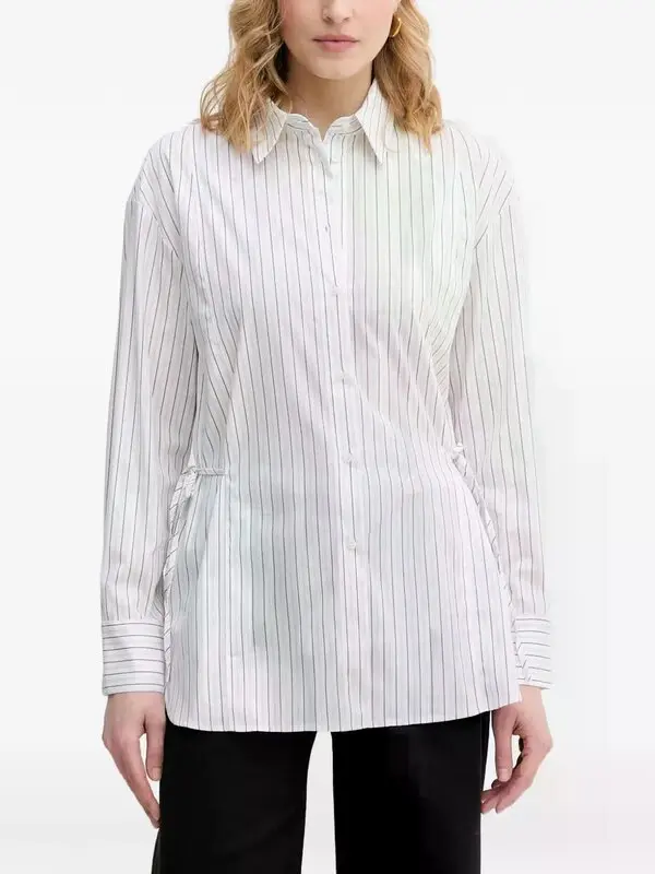 Sisley Striped Wrap Shirt