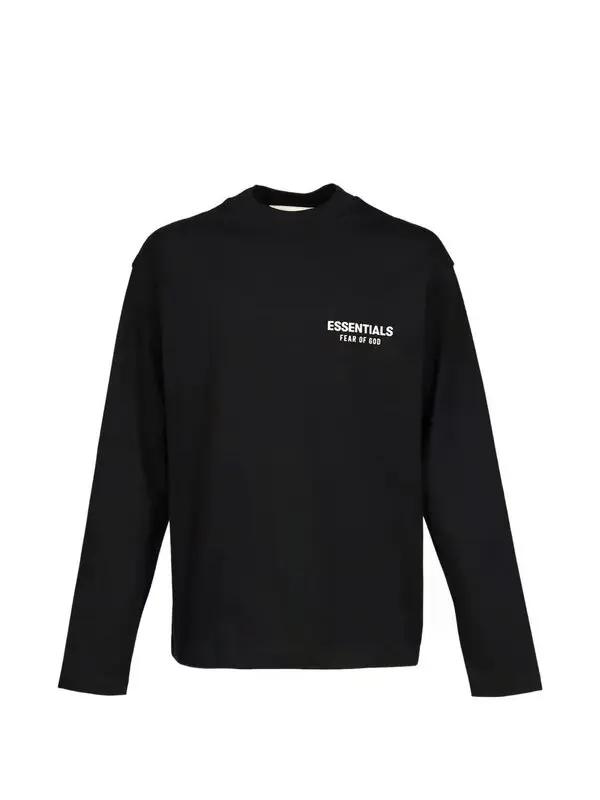ESSENTIALS Logo-print Long-sleeve T-shirt