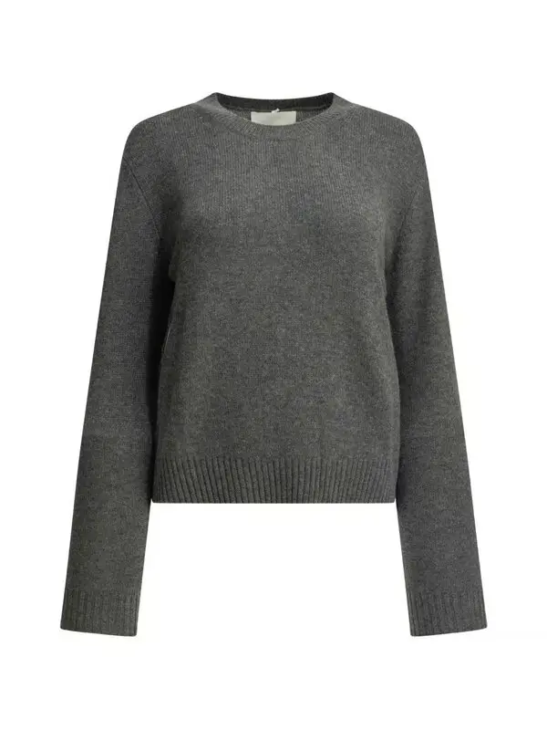 LISA YANG Mable Ribbed-trim Cashmere Sweater