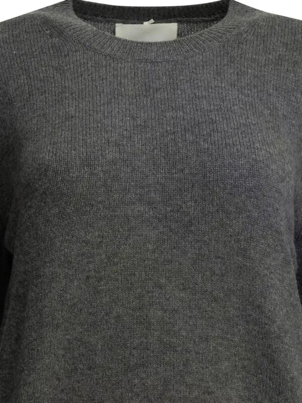 LISA YANG Mable Ribbed-trim Cashmere Sweater