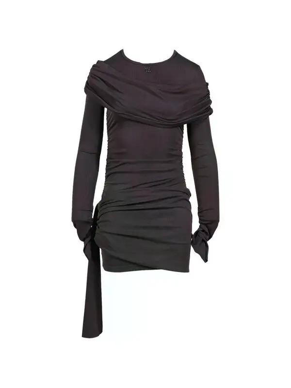 MISBHV Virgo Draped Mini Dress