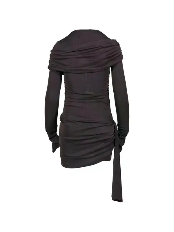 MISBHV Virgo Draped Mini Dress