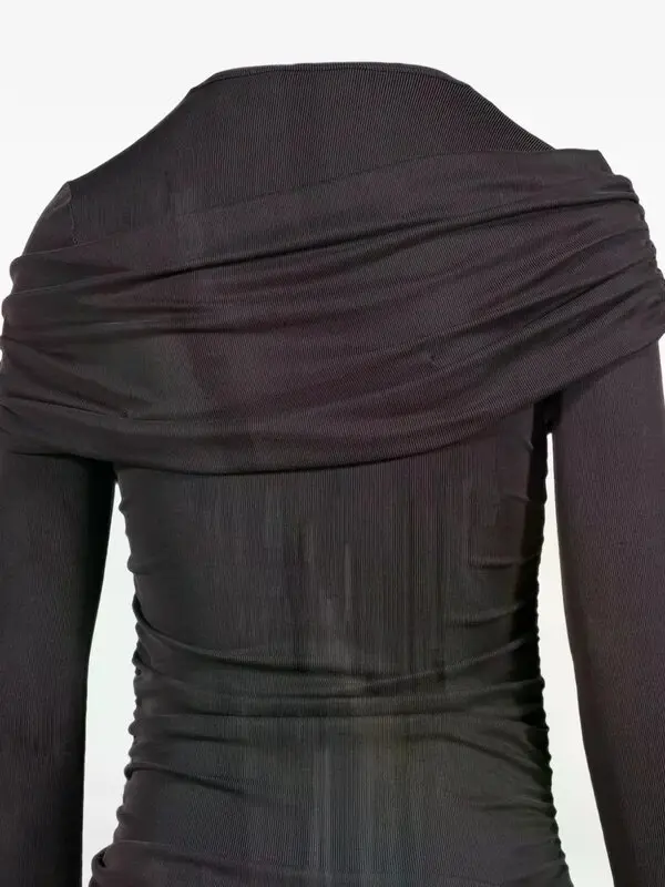 MISBHV Virgo Draped Mini Dress