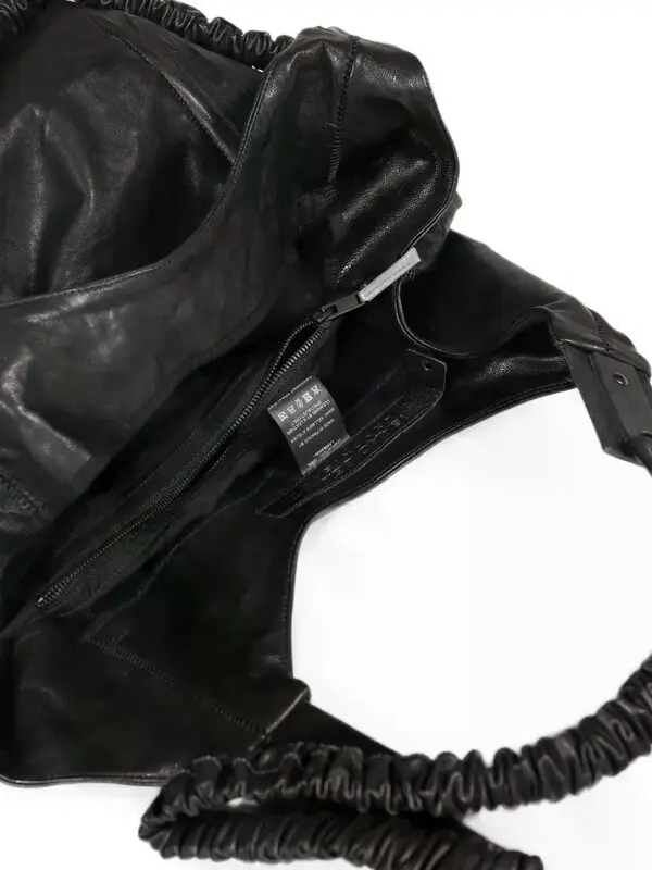 ISAAC SELLAM EXPERIENCE Escroc Ruched Shoulder Bag