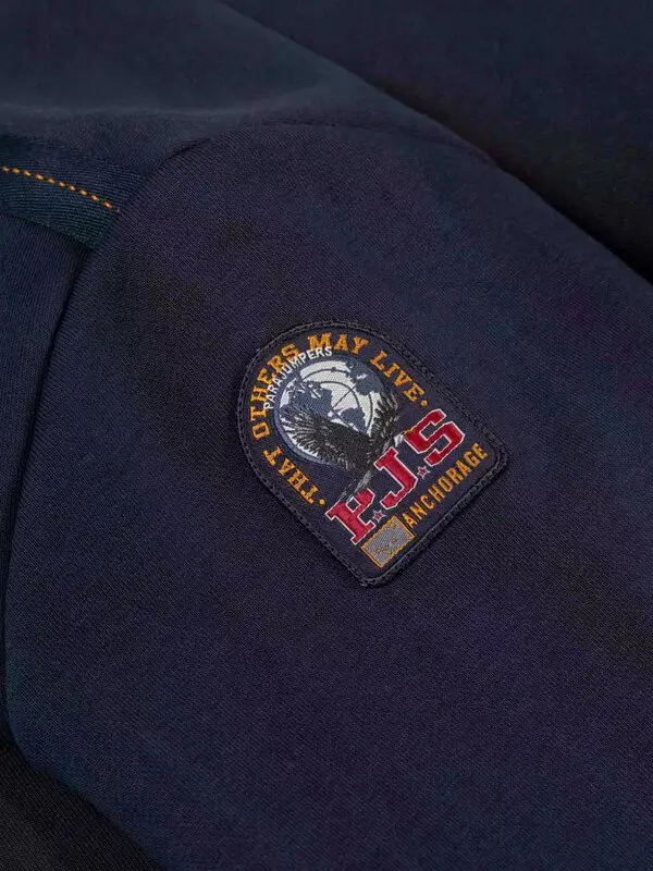 PARAJUMPERS Logo-patch Crew-neck Sweater