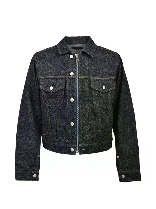 MASU Bouclé Texture Denim Jacket