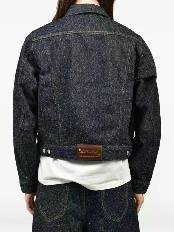 MASU Bouclé Texture Denim Jacket