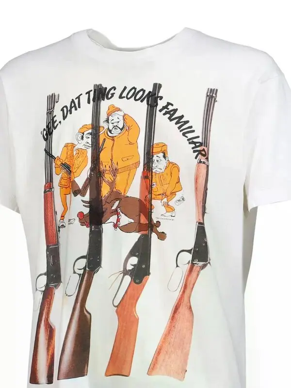 JOSHUA J. Graphic-print Upcycled T-shirt