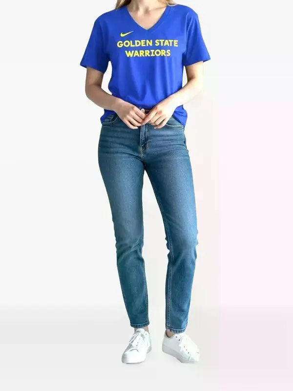 Nike Nba Golden State Warriors V-neck T-shirt