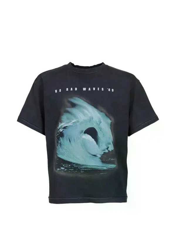 JUN/NAKAYAMA Graphic-print Box-fit T-shirt